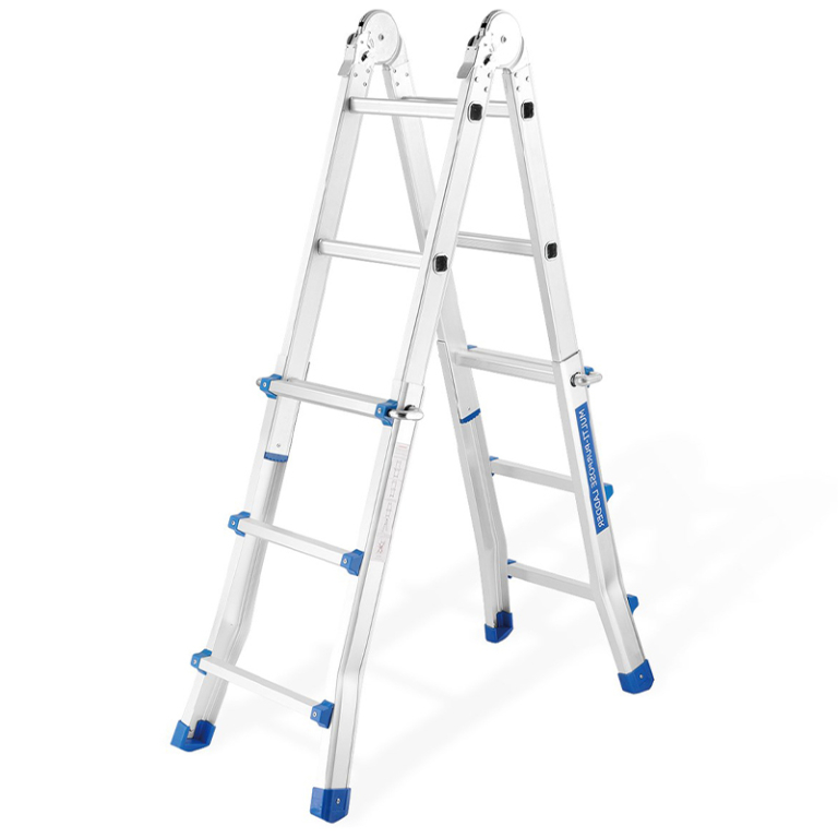 Višenamenske teleskopske aluminijumske merdevine 4x3 - 286cm - Merdevine.rs